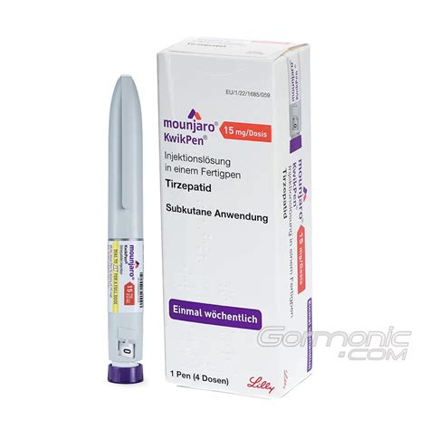 Buy Mounjaro Kwikpen 15 Mg06 Ml 4 Doses In Pen — Eli Lilly Original