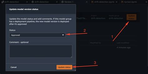 automate model retraining with amazon sagemaker pipelines when drift is detected aws machine