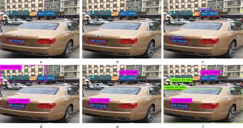 Experimental Results Of Image 4 A Adaptive Boosting B Ssd C