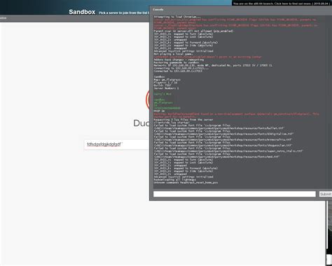 Keydown Js Events Do Not Work On X86 64 Branches · Issue 3993