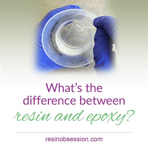 Resin Vs Epoxy What You Need To Know Resin Obsession