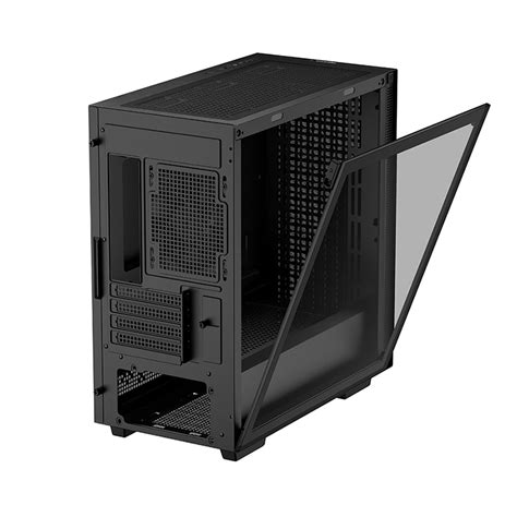 Deepcool Ch370 Tempered Glass Mini Tower Micro Atx Case Black R