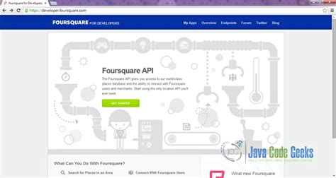 Android Foursquare Api Example Java Code Geeks