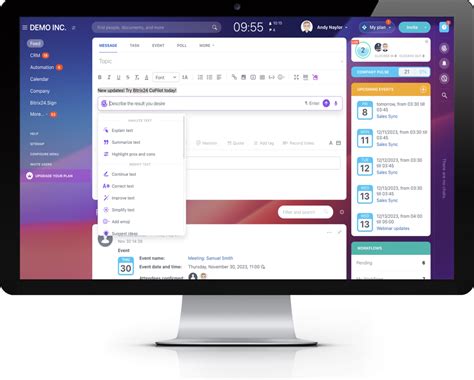 Bitrix Copilot How To Use Bitrix Ai Assistant Intreface