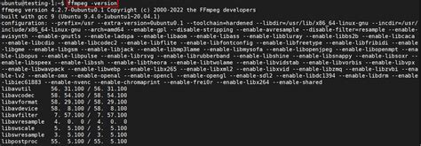How To Install Ffmpeg On Ubuntu 2004 Real Time Cloud Services Llc