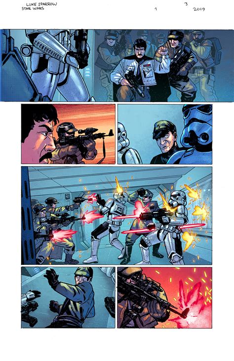 Maksim Strelkov Star Wars Sample Pages Colors