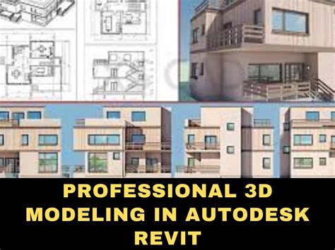 3d Architectural Bim Model In Autodesk Revit Upwork