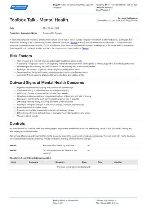 Mental Health Awareness In Construction How To Discuss