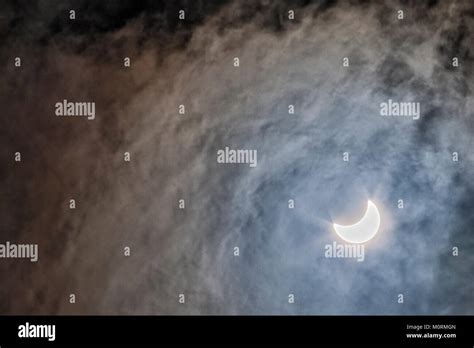 Total Eclipse Of The Sun Shot From Los Angeles Where About 69 Of