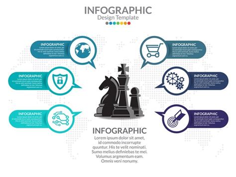 단계 옵션 부품 또는 프로세스가 포함 된 Infographic 다이어그램 프로세스 차트 프리미엄 벡터