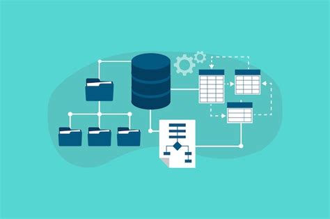 Premium Vector Network Data Processing