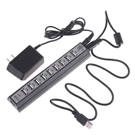 High Speed Usb 2 0 Hub 10 Port Grandado