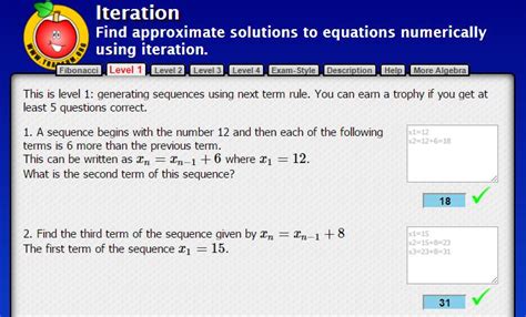 Gcse New Content Iterative Methods For Numerical Solution Of Equations Mathematics Learning