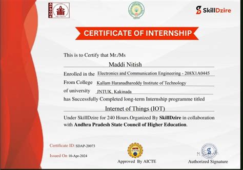 Aicte Virtual Iot Skilldzire Maddi Nitish