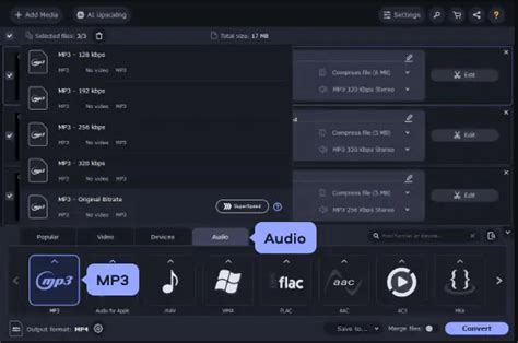 Compress MP3 Reduce MP3 File Size Free