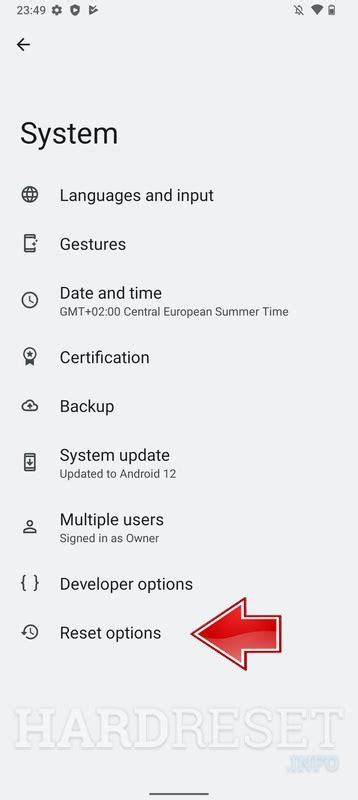 Reset Network Settings ITEL V How To HardReset Info