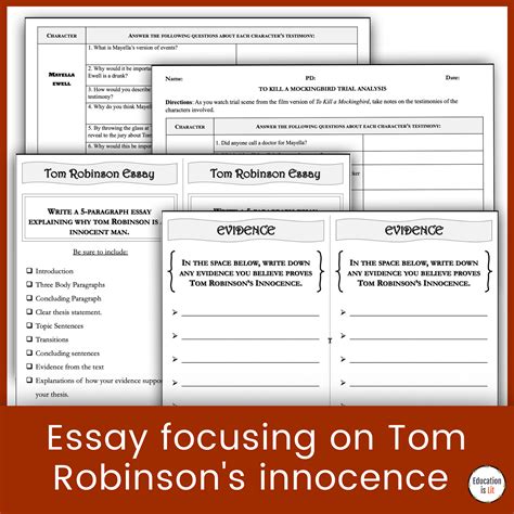 To Kill A Mockingbird Lesson Plan Bundle Education Is Lit