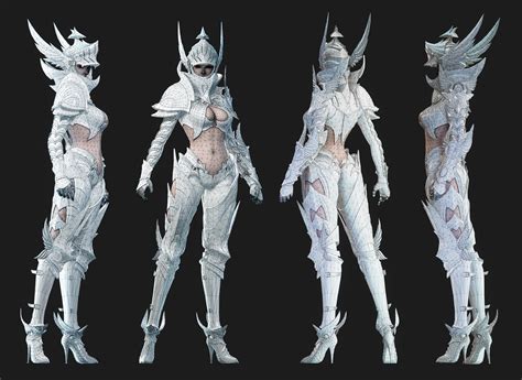 Young Jin Lim Womangamecharacter Modeling [여자게임캐릭터 모델링]