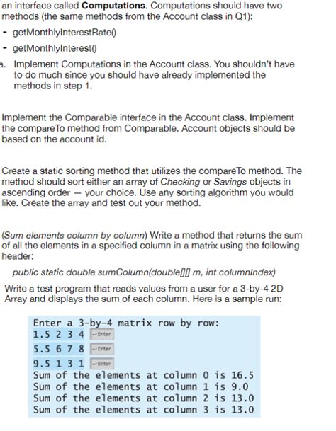Solved Public Abstract Class Account Instance