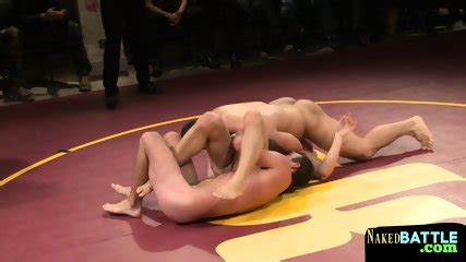 Naked Wrestler Getting Dominated In The Ring Naked Wrestler Getting Dominated In The Ring