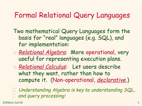 Ppt Relational Algebra Powerpoint Presentation Free Download Id