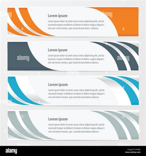 Banner Vector Template Design Stock Vector Image And Art Alamy