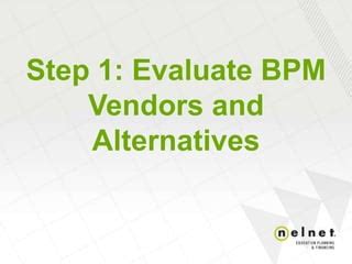 Nelnet OpenText Metastorm BPM PPT