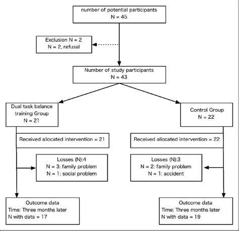 Figure 1 From Effects Of Dual Task Balance Training On Dual Task