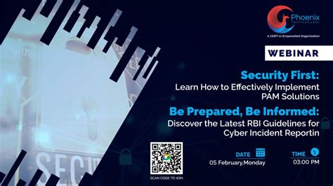 Phoenix Technocyber On Linkedin Cybersecurity Pam Rbi Techevent Digitalsecurity Infosec…