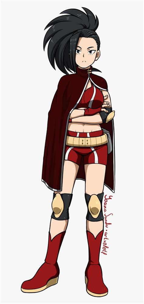 Momo Yaoyorozu Costume Redesign Hd Png Download Transparent Png Image Pngitem