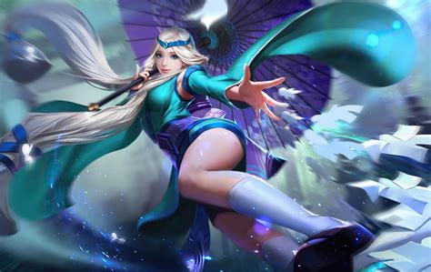 Bocoran Tampilan Kagura Revamp Mobile Legends Ml Cantik Banget