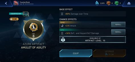 Does The Base Effect For Amulet Of Agility Work For Bwtd R