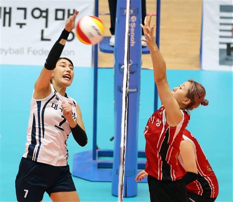 [2023종합선수권] 여자부 양산시청vs대구시청 경기 사진갤러리 한국실업배구연맹