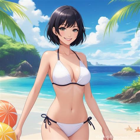 Anime Girl On A Beach Prompts Stable Diffusion Online
