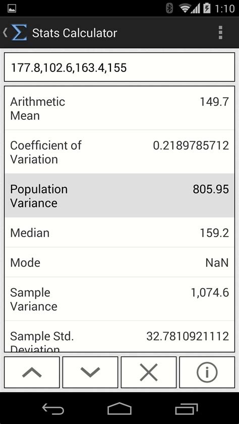Stats Calculator Pro App On Amazon Appstore
