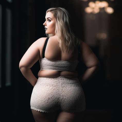 Premium Photo Photo Beautiful Woman Posing Curvy Women