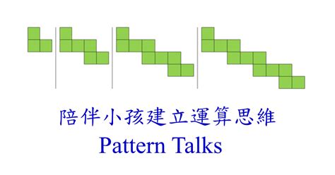 陪伴小孩建立運算思維：pattern Talks Steam 用愛陪伴小孩