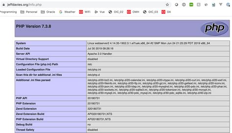 Installing Apache And Php 7 On Oci By Jeff Davies Oracle Developers Medium