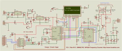 35mhz Microchip Pic 16f628a Frequency Counter