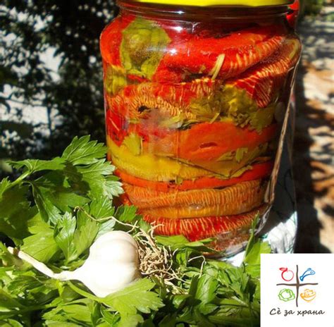 Везенки печени пиперки во тегла Сѐ за храна