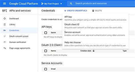 Google Cloud Authentication