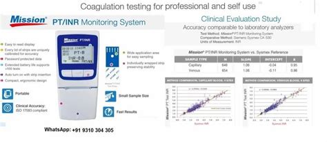 Pt Inr Monitoring System European Ce Approved At Rs 34999 New Items In Gurgaon Id 24159127555