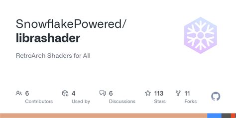 Github Snowflakepoweredlibrashader Retroarch Shaders For All