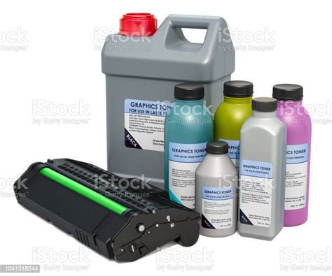 3d 렌더링에 고립 된 흰색 배경에서 병 컬러 그래픽 토너와 토너 카트리지 0명에 대한 스톡 사진 및 기타 이미지 0명 3차원 형태 Cmyk Istock