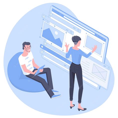 Premium Vector Isometric Flat Design Concept Of Web Development