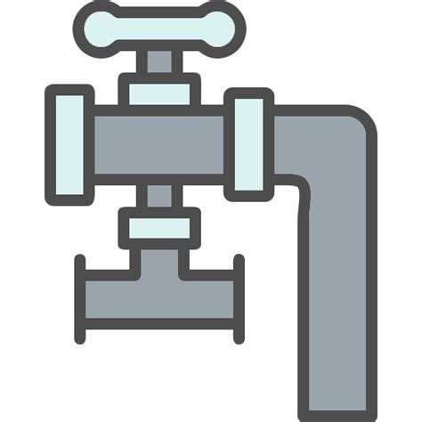 Pipeline Generic Color Lineal Color Icon