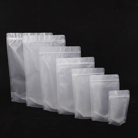 Clear Custom Zip Lock Bag Stand Up Pouch With Zipper N Qingdao Beaufy Group