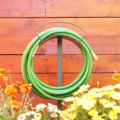 Yard Butler Heavy Duty Metal Free Standing In Ground Outdoor Hose
