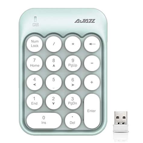 Buy Wireless Numeric Keypad Keys With G Mini Portable Silent Number Pad Usb Receiver