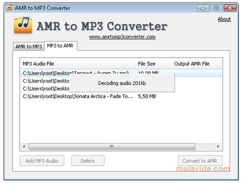 AMR To MP3 Converter 1 4 Download For PC Free